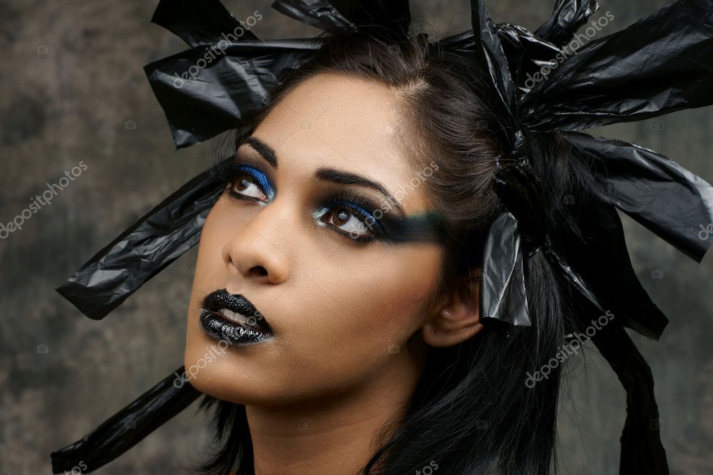 Indian gothic look — Stock Photo © salimoctober #3993382