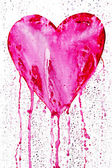 Broken heart - bleeding heart — Stock Photo © siloto #4904805