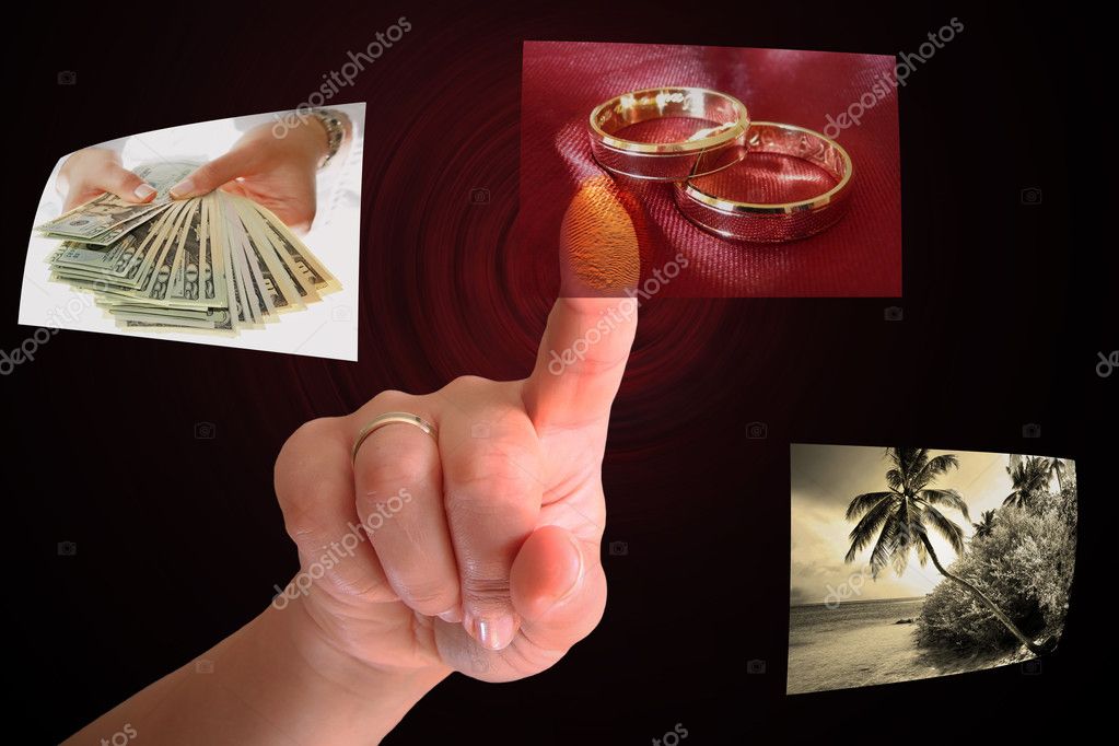 Touchscreen choice — Stock Photo © Patryk_Kosmider #4328491