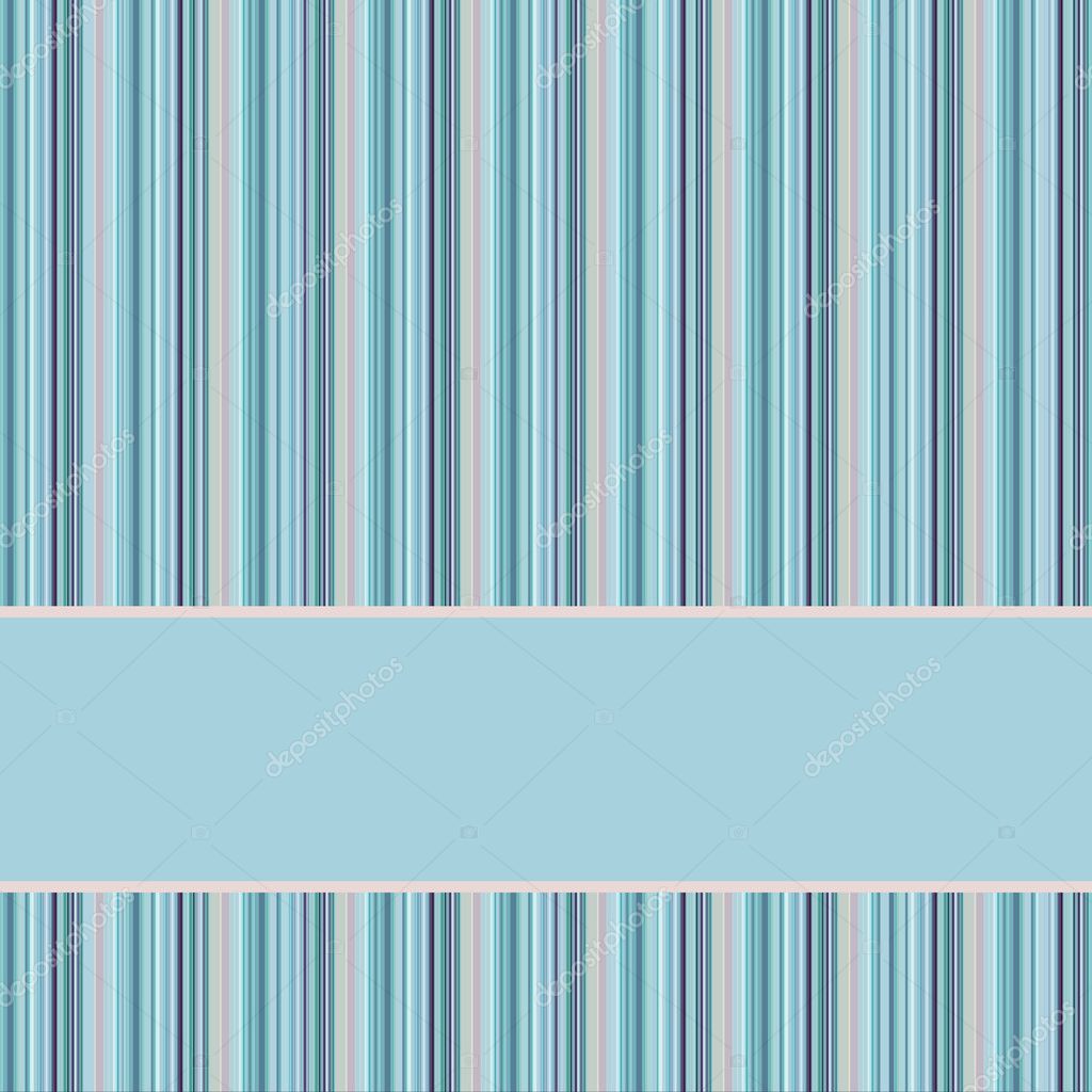 Blue and grey striped background with banner, variable with st — Stock ...