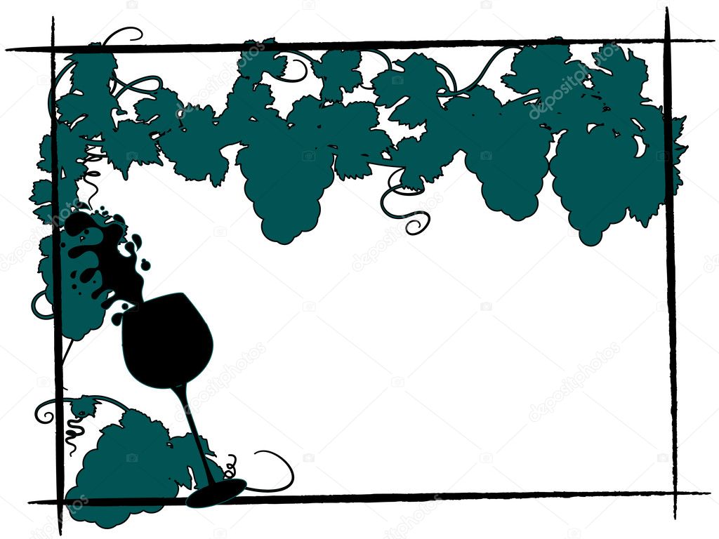 Racimo de uvas Vector de stock #4128403 de ©sarininka