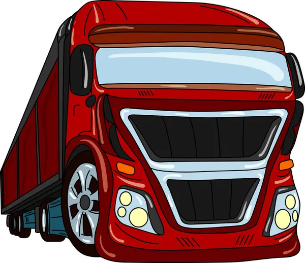 Grafika wektorowa Auto tir, Auto tir obrazy wektorowe | Depositphotos