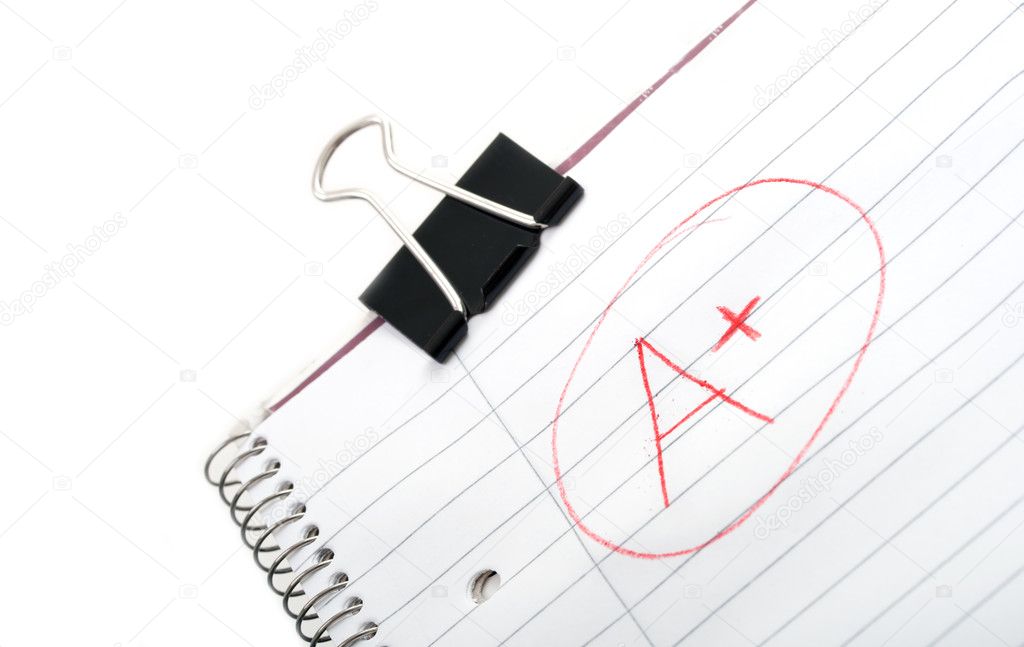 School test result A+ — Stock Photo © feferoni #5210857