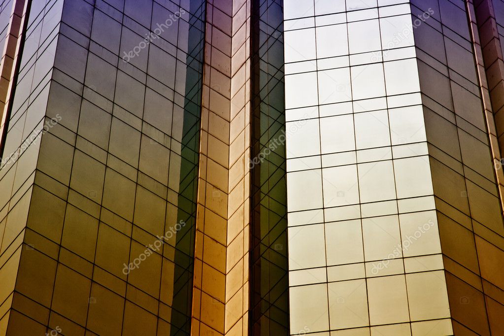 Skyscraper windows background — Stock Photo © ibphoto #4244489
