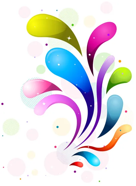 Rainbow Splash — Stock Photo © lenmdp #4009764