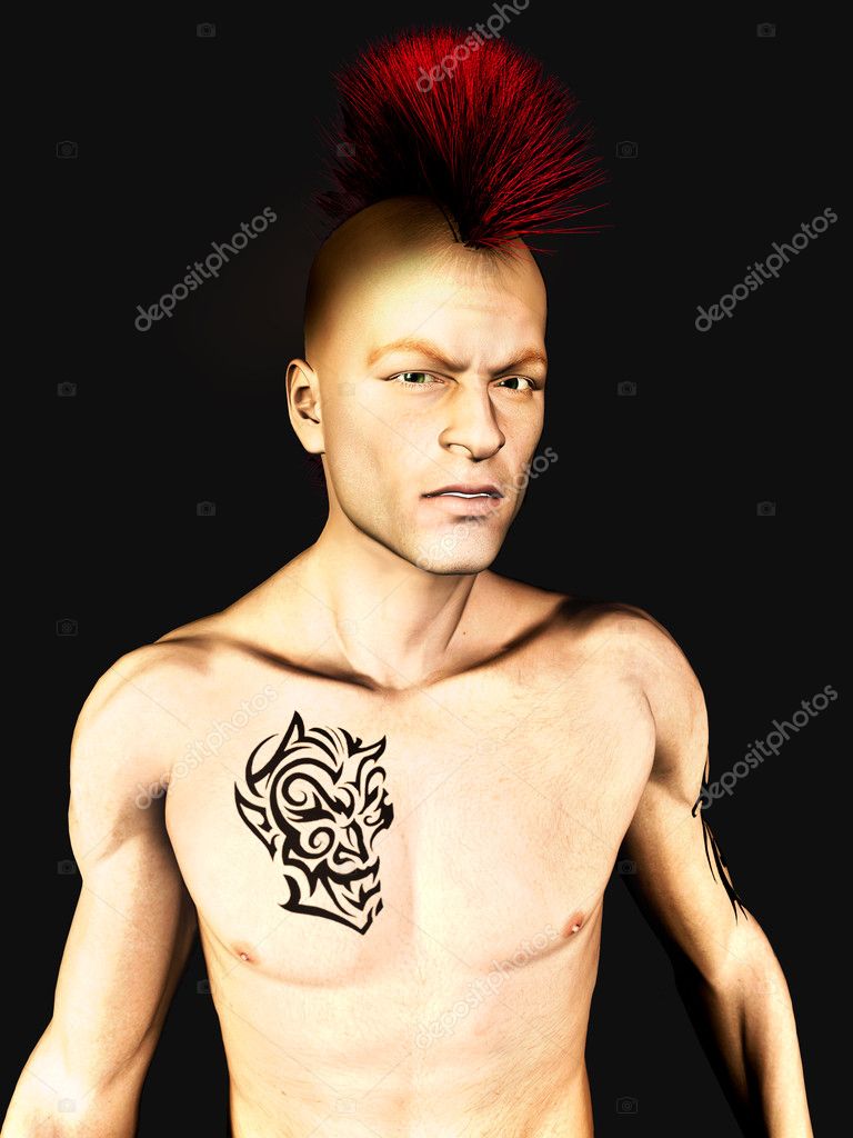 Punk rocker — Stock Photo © sarah5 #4224837