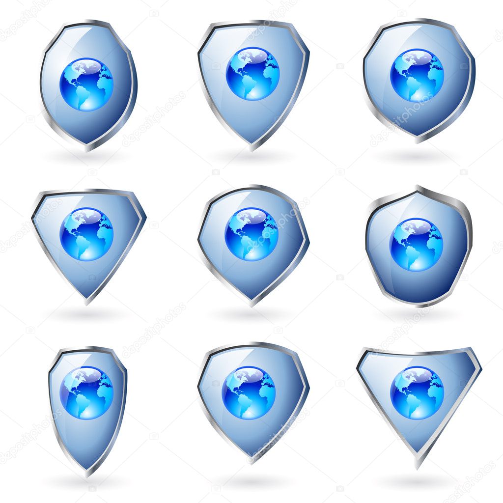 Shields. Stock Vector by ©dvargg 4269629