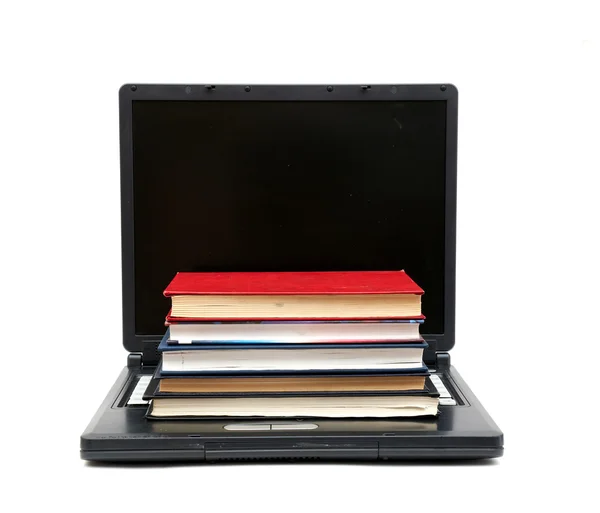 Evolution from books to computers — Stock Photo © merznatalia #6314545