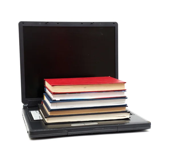 Evolution from books to computers — Stock Photo © merznatalia #6314545