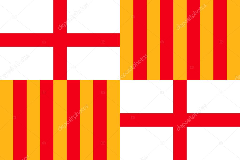 Barcelona City Flag — Stock Photo © speedfighter17 #4639009