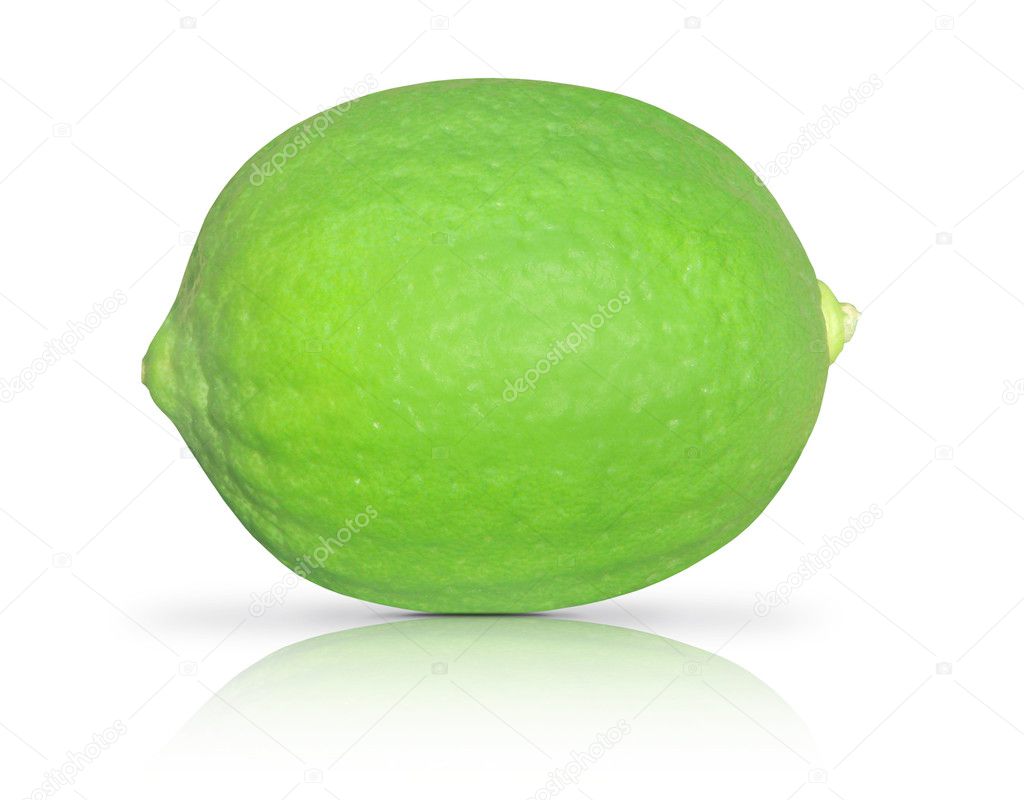 Fresh green lemon — Stock Photo © bdspn74 #4003065