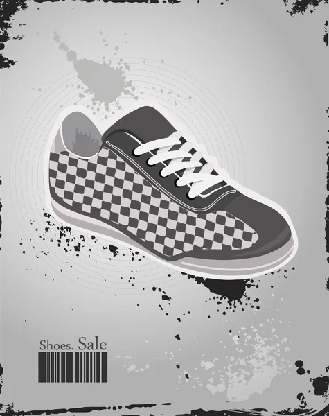 Sport Shoes Sneakers Vector Illustration — Stock Vector © Emaria 4412638