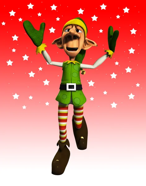 Photo: elves dancing | Dancing Christmas Elf — Stock Photo © Chastity ...