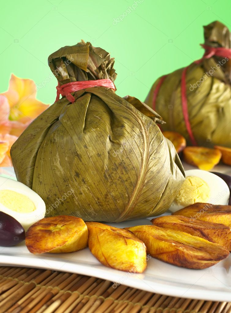 Traditional Peruvian Food Called Juane — Stock Photo © ildi_papp #5331328