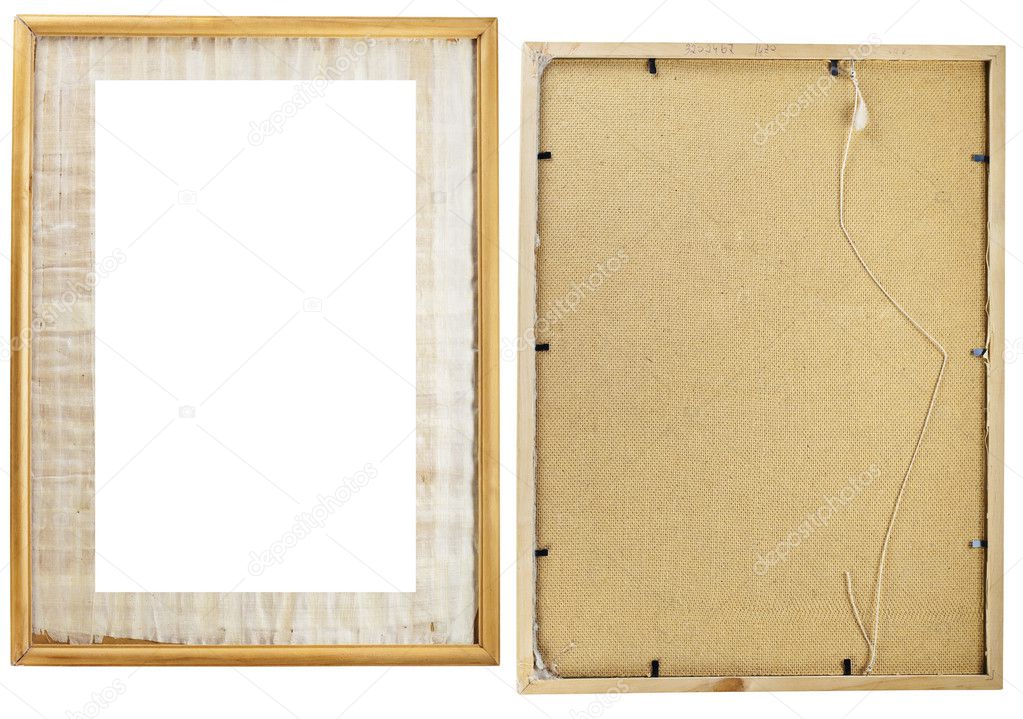 Old dirty curve frame for a photos Stock Photo by ©vilaxlt 4907521