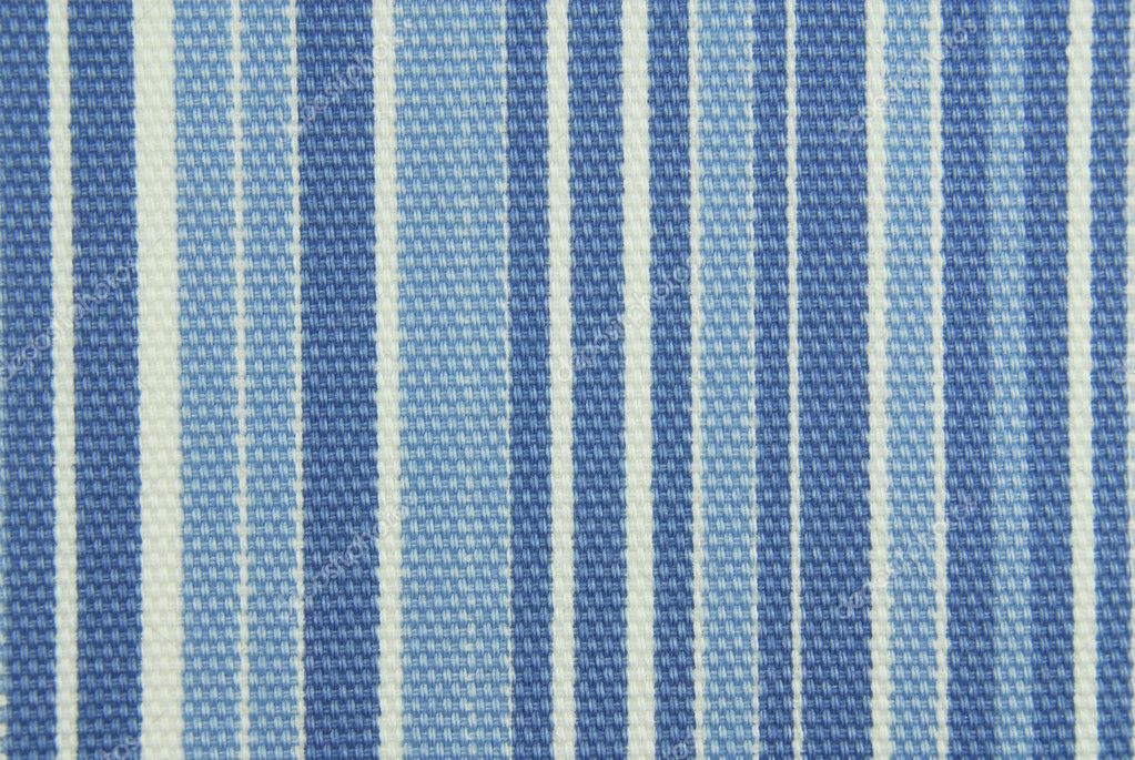Blue striped fabric texture Stock Photo by ©severija 5026254