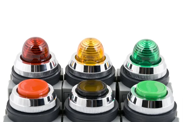 Power button and status indicator light — Stock Photo © yuyang #4715652