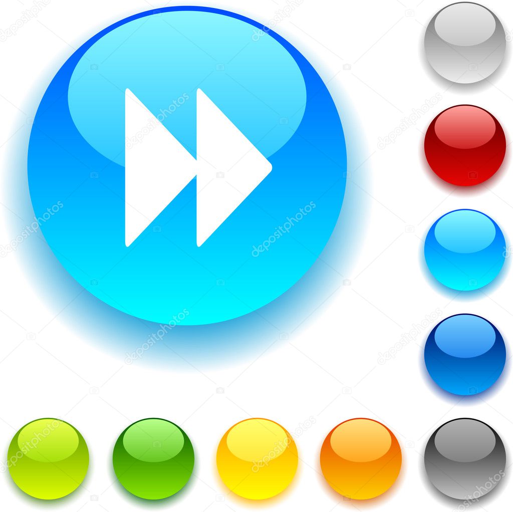 Forward button. — Stock Vector © Maxborovkov #4986376 Forward button. — Stock Vector © Maxborovkov #4986376