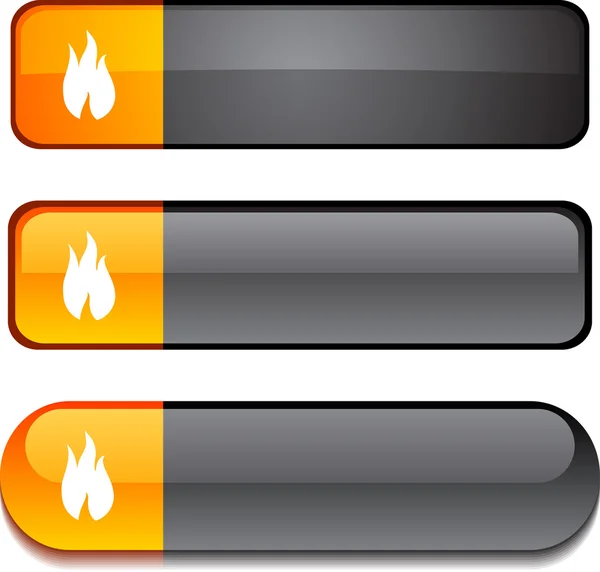 Fire button Vector Art Stock Images | Depositphotos