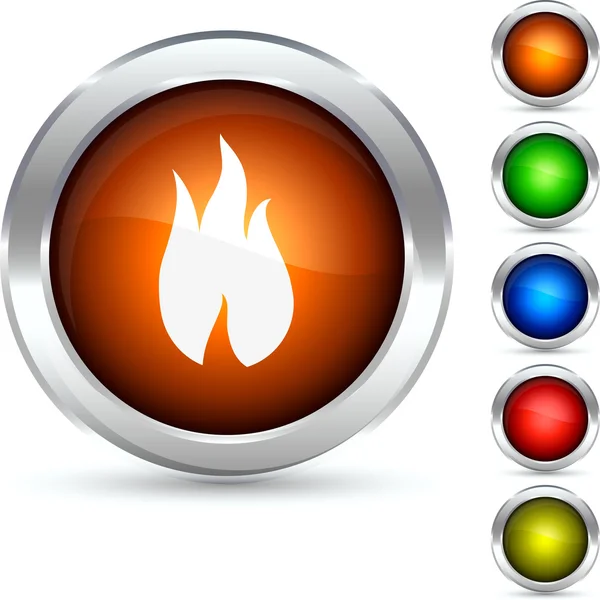 Fire button Vector Art Stock Images | Depositphotos