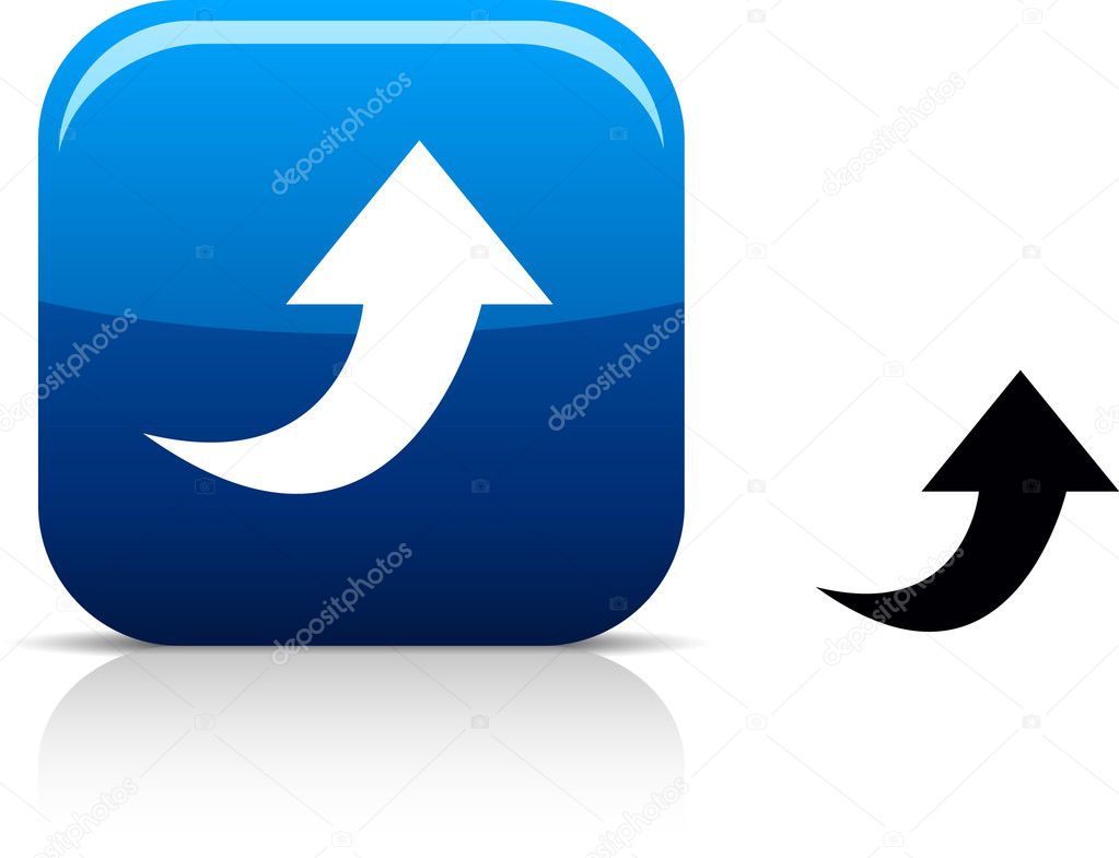 Upload icon. ⬇ Vector Image by © Maxborovkov | Vector Stock 5316458