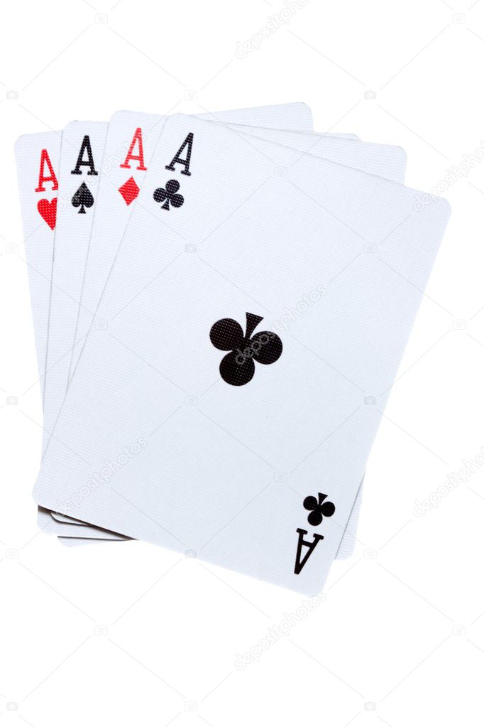 Four ace combination. — Stock Photo © Alex_Ishchenko #4004521