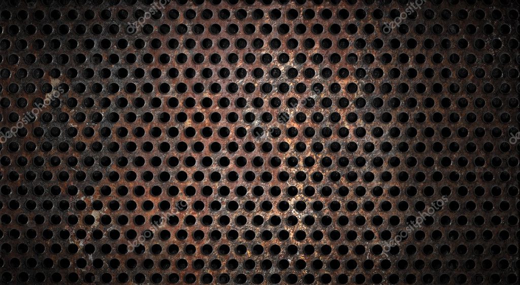 Grunge metal grid background — Stock Photo © Andrey_Kuzmin #5312305