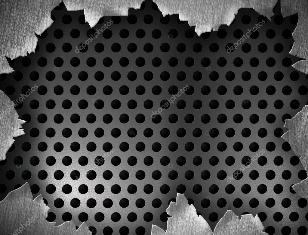 Cracked metal texture or frame or template for your design — Stock ...