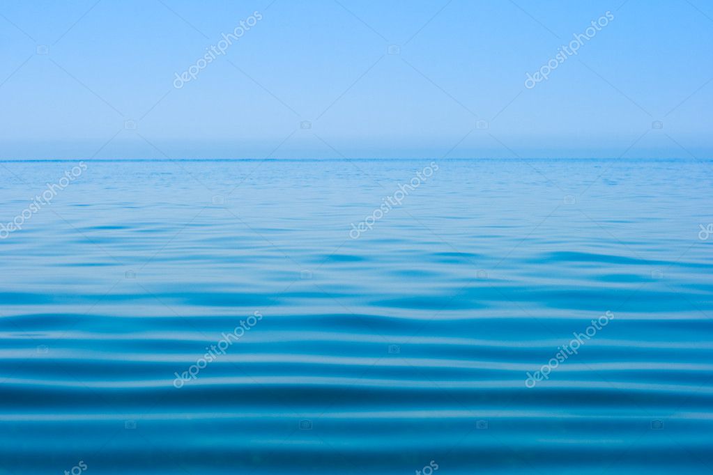 Still calm sea water surface — Stock Photo © Andrey_Kuzmin #5313765