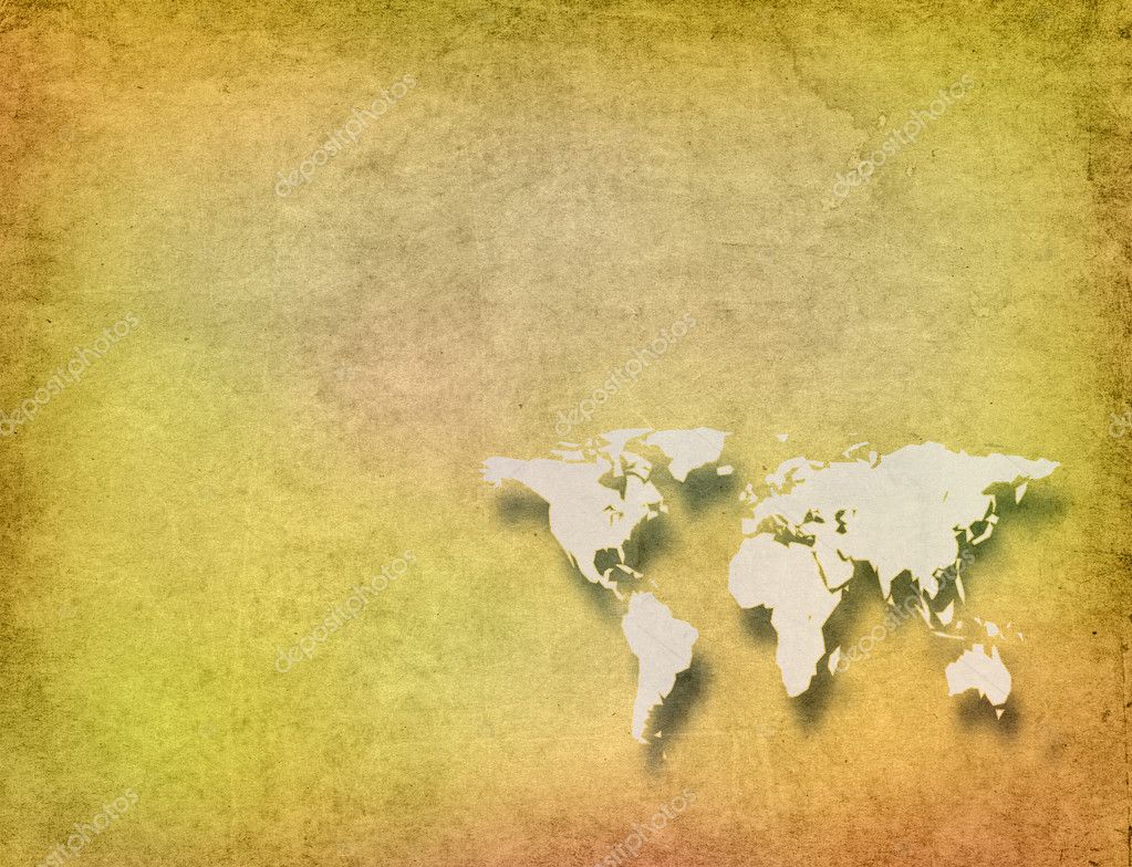 fundo de mapa do mundo — Fotografias de Stock © Mobilee #5151616