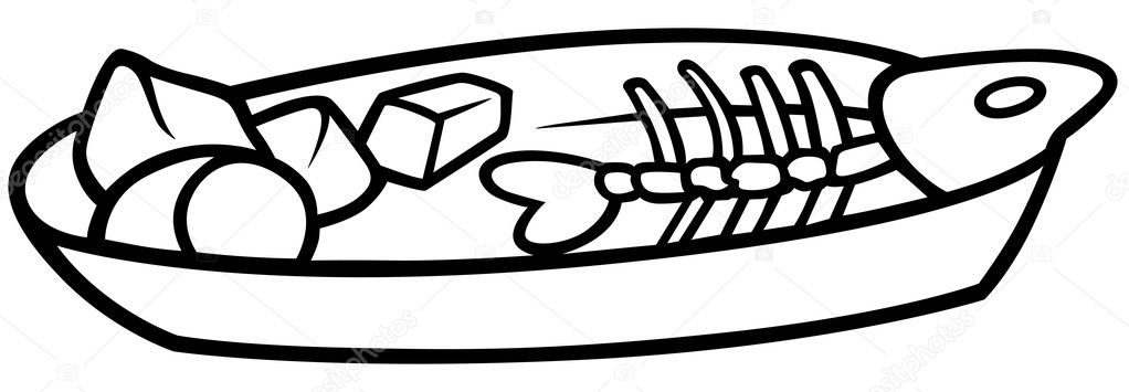 ᐈ Meals clip art stock vectors, Royalty Free leftovers illustrations ...