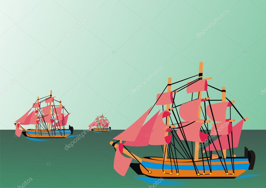 Frigate Stock Vector by ©kaa67alex 4144705