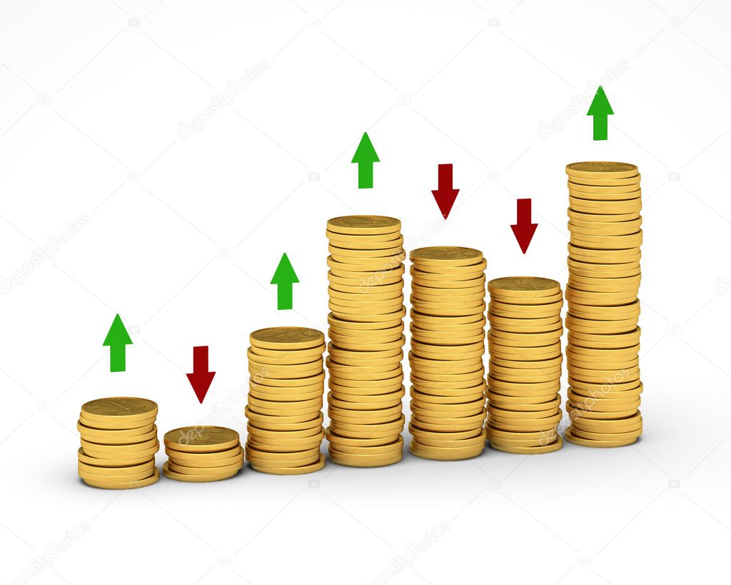 Money Graph — Stock Photo © strejman #4504772