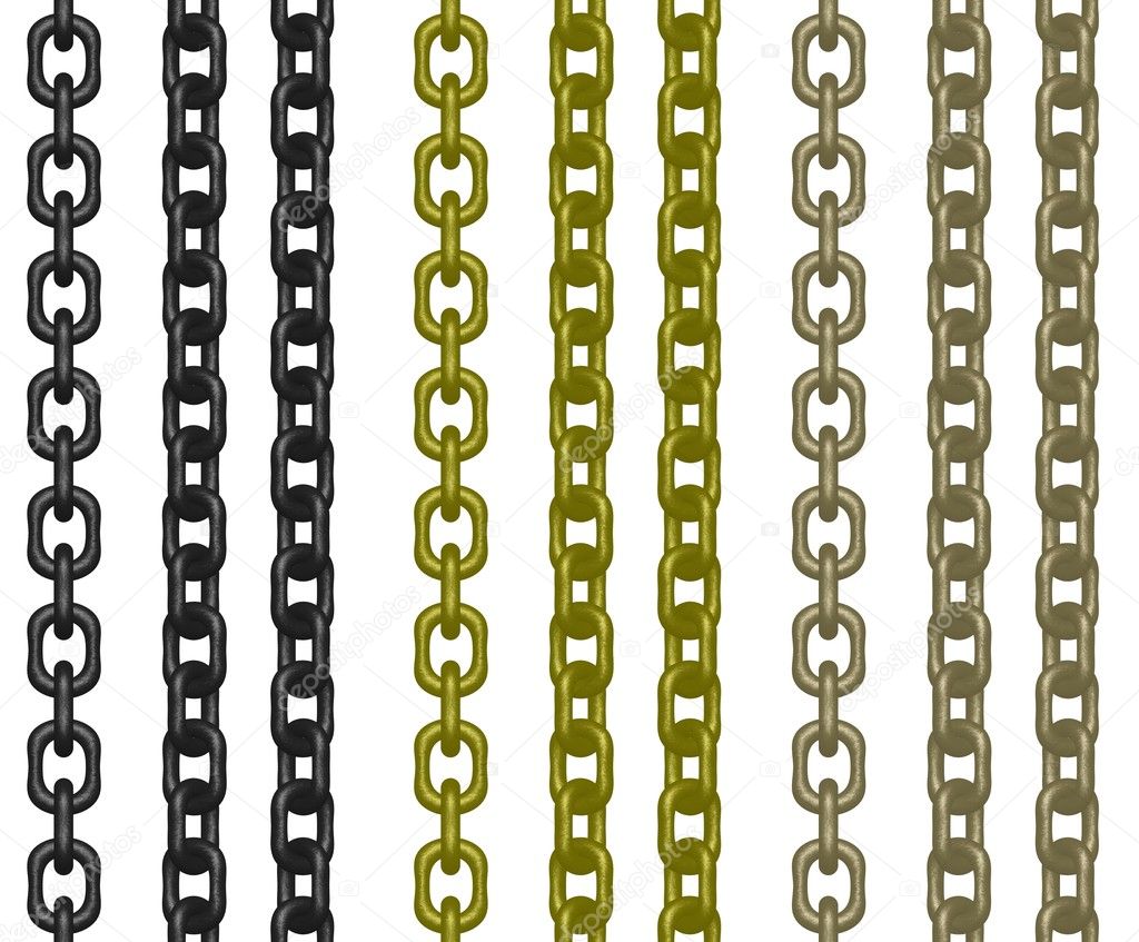 Hanging chains — Stock Photo © darrenw #3933557