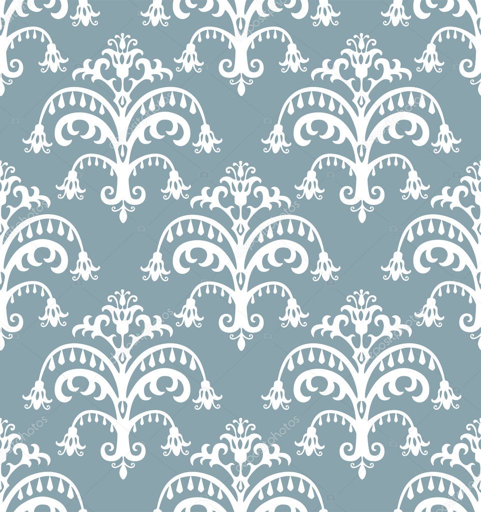 Seamless Baroque Pattern Stock Vector Image by ©studio #4725430