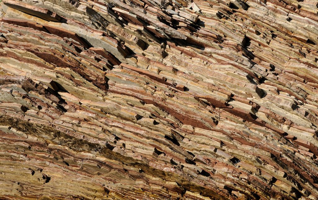Geological rock layers — Stock Photo © sevaljevic #4942201