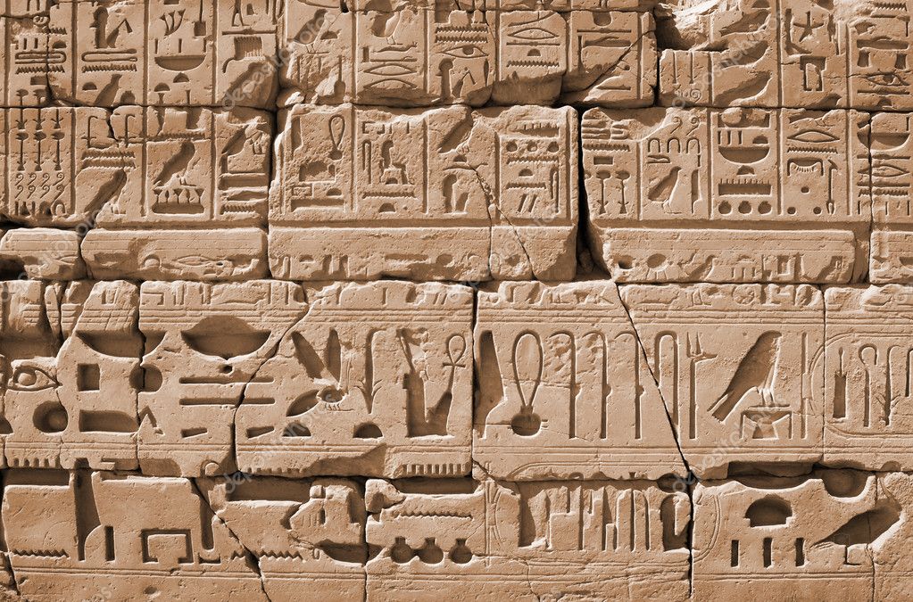 Egyptian signs — Stock Photo © bambuh #5021014