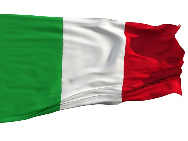 Flag of France, fluttered in the wind — Stock Photo © Antartis #4867895