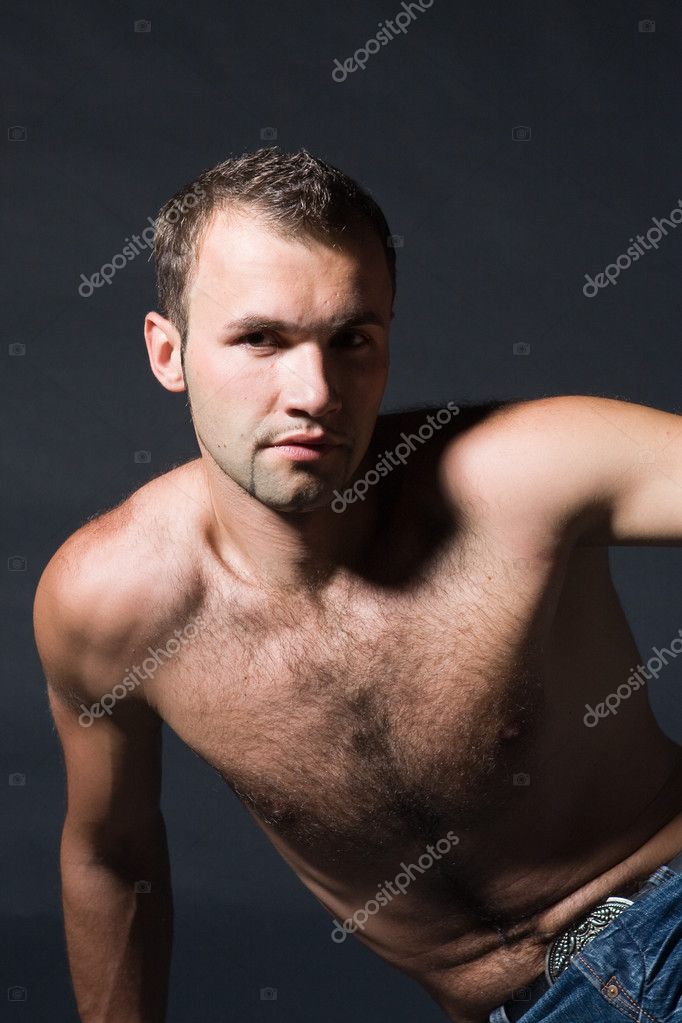 Portrait of the attractive man Stock Photo by ©Mikhail-foto 4241883