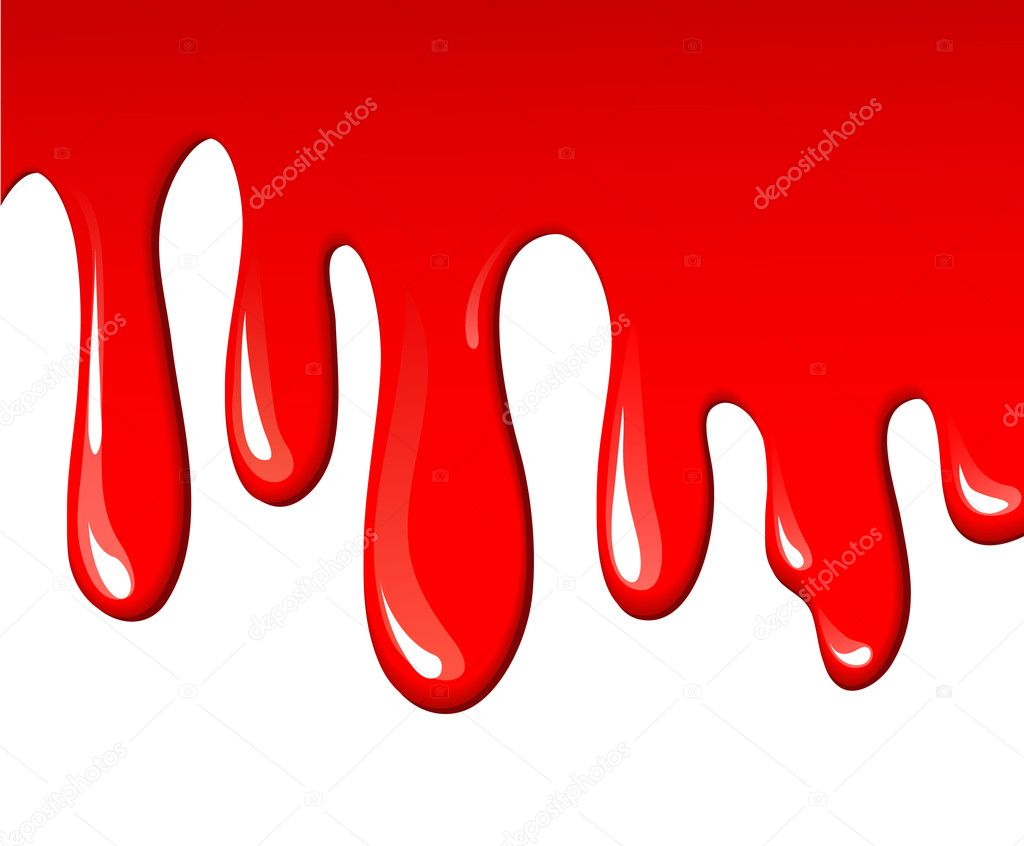 Red Paint Smudges Vector Illustration Stock Vector Image by ©yaviki ...