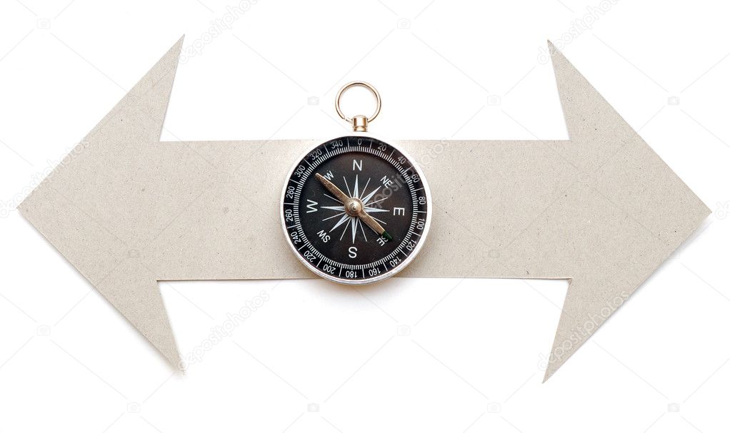 Cardboard navigation arrows Stock Photo by ©inxti74 5258399