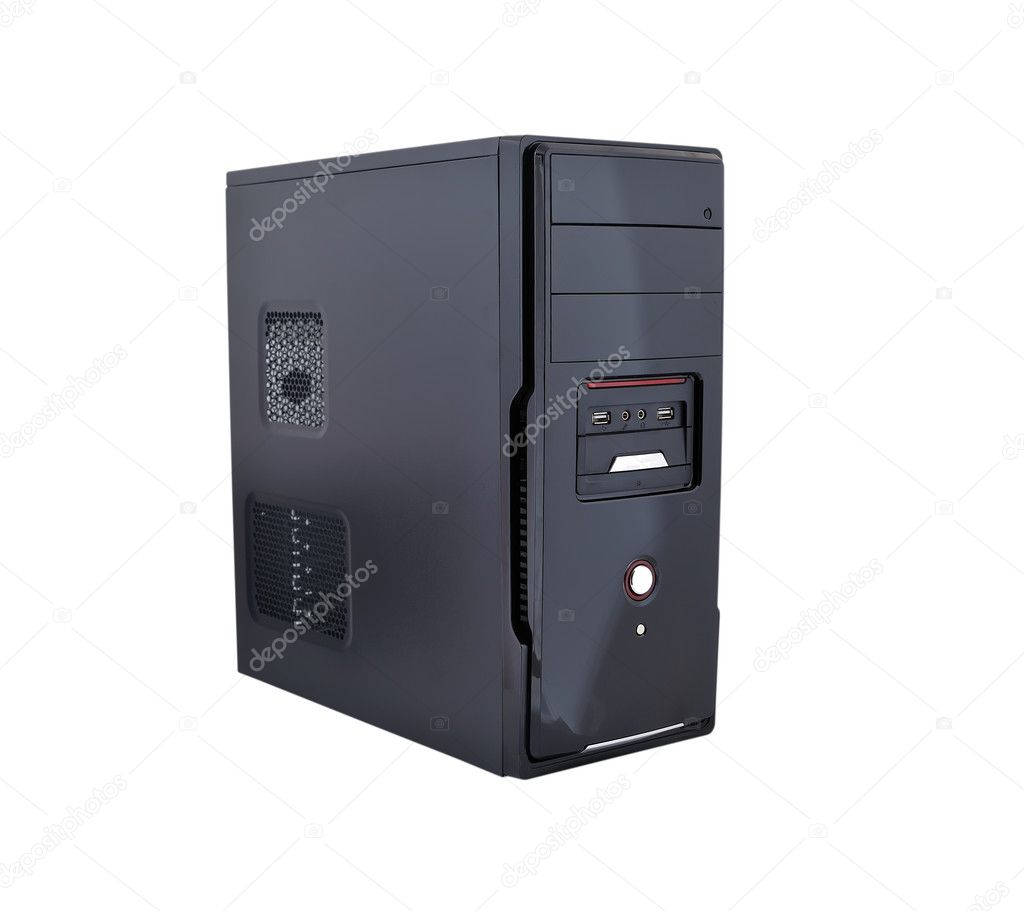 Computer system unit ⬇ Stock Photo, Image by © vetkit #4064831