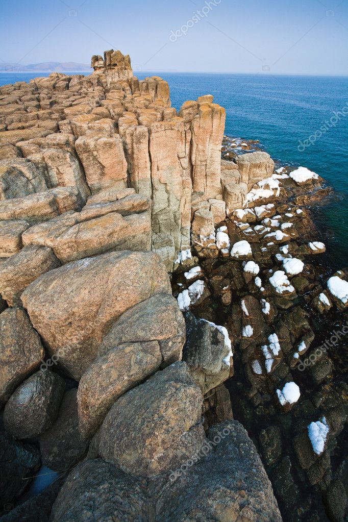 Rocky seashore — Stock Photo © GalinaGGM #4605739