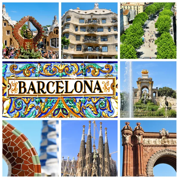 Barcelona collage – Stock Editorial Photo © nito103 #4542896