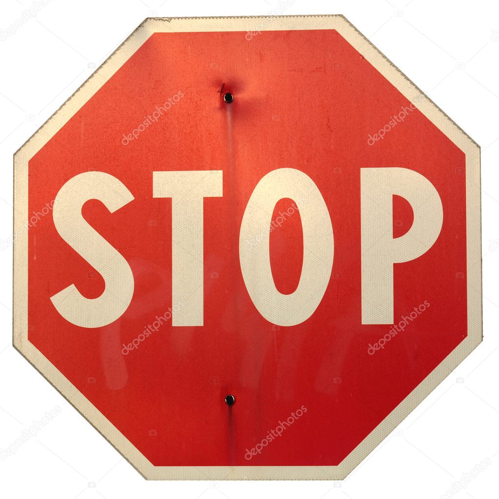 Stop sign Stock Photo by ©claudiodivizia 3941047