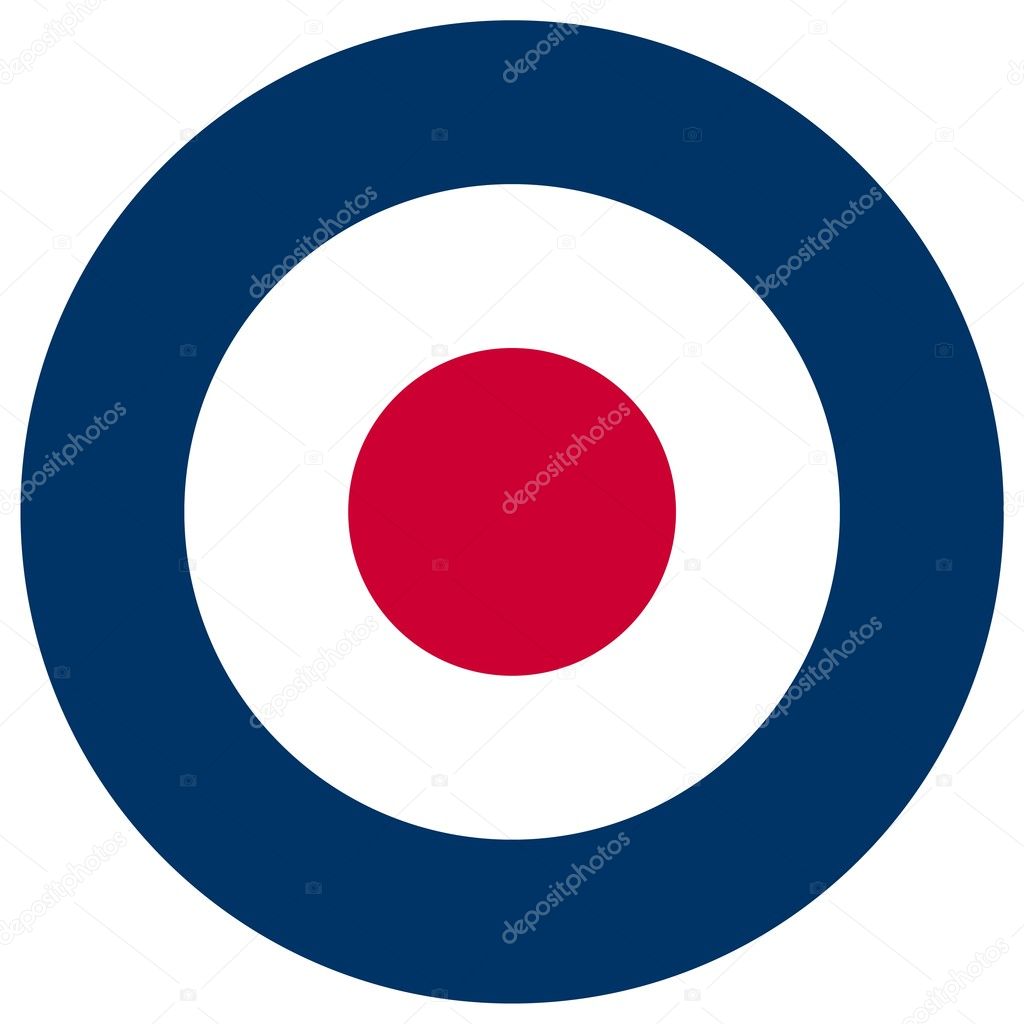 UK RAF roundel flag — Stock Photo © claudiodivizia #4648082