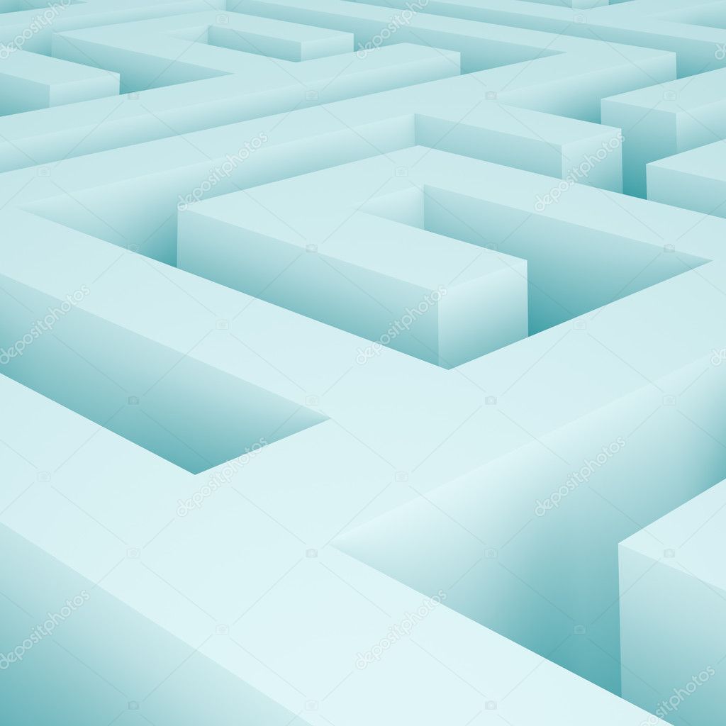 Maze Background — Stock Photo © maxkrasnov #4896878