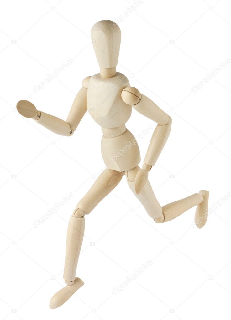 Running mannequin Stock Photo by ©mbongo 3944654