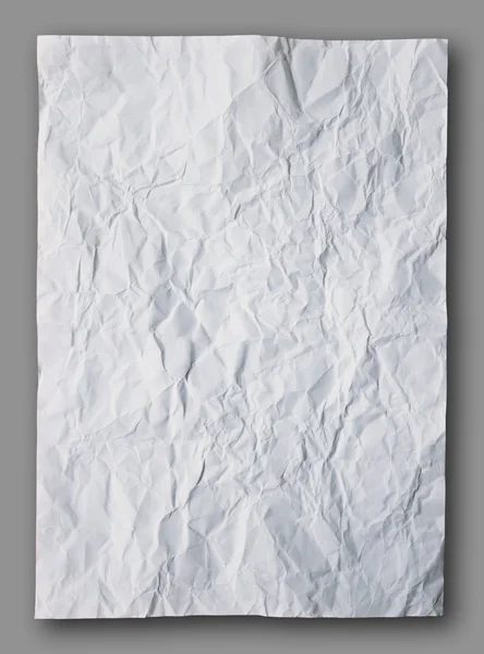 White crumpled paper - Stock Image - Everypixel