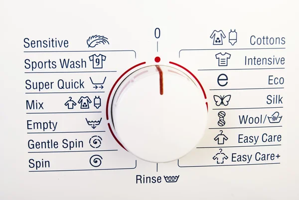 Washing machine controls with symbols — Stock Photo © mreco99 #2377270